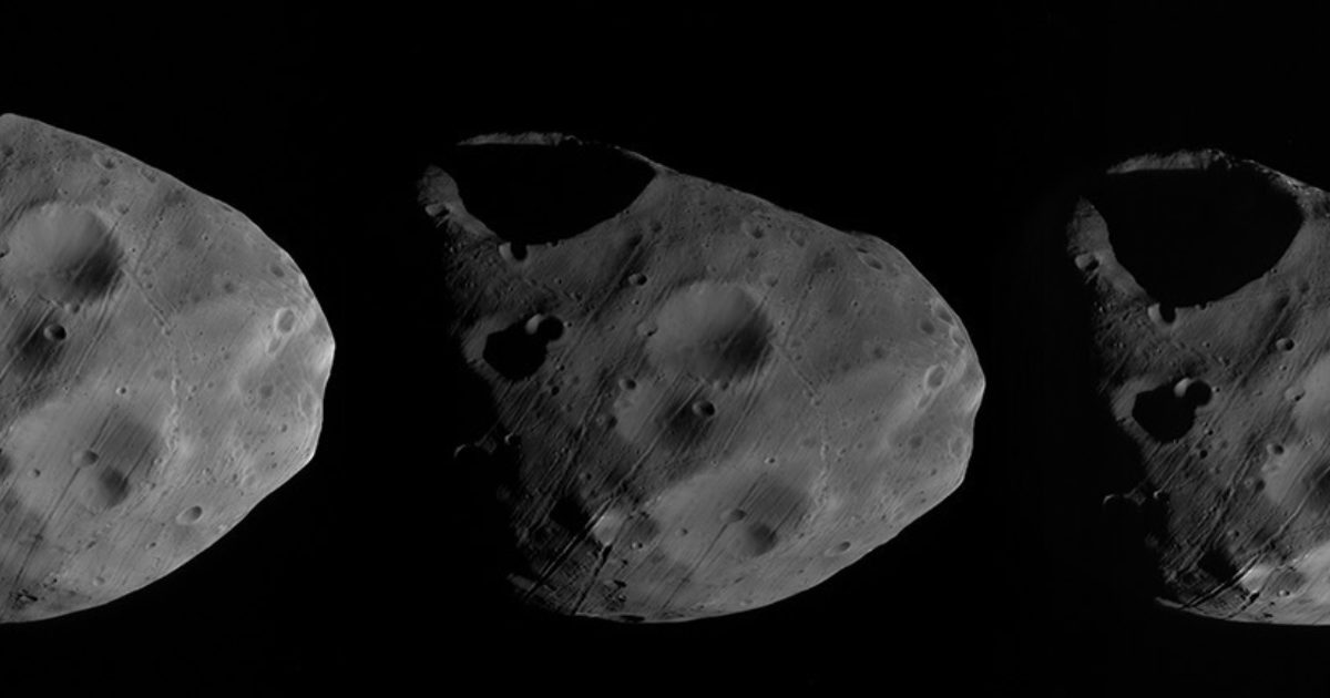 Phobos surface sequence from Mars Express | The Planetary Society