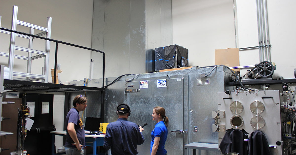 Honeybee Robotics' giant freezer | The Planetary Society