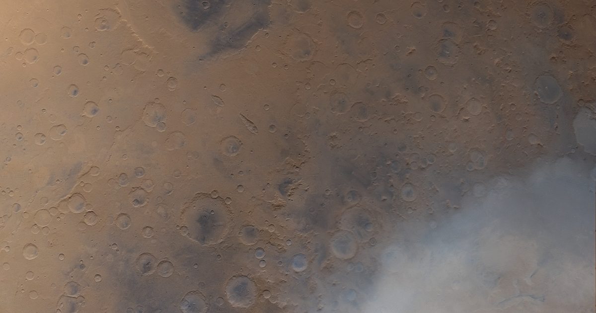 Southern Sabaea Terra - Viking Orbiter 1 | The Planetary Society