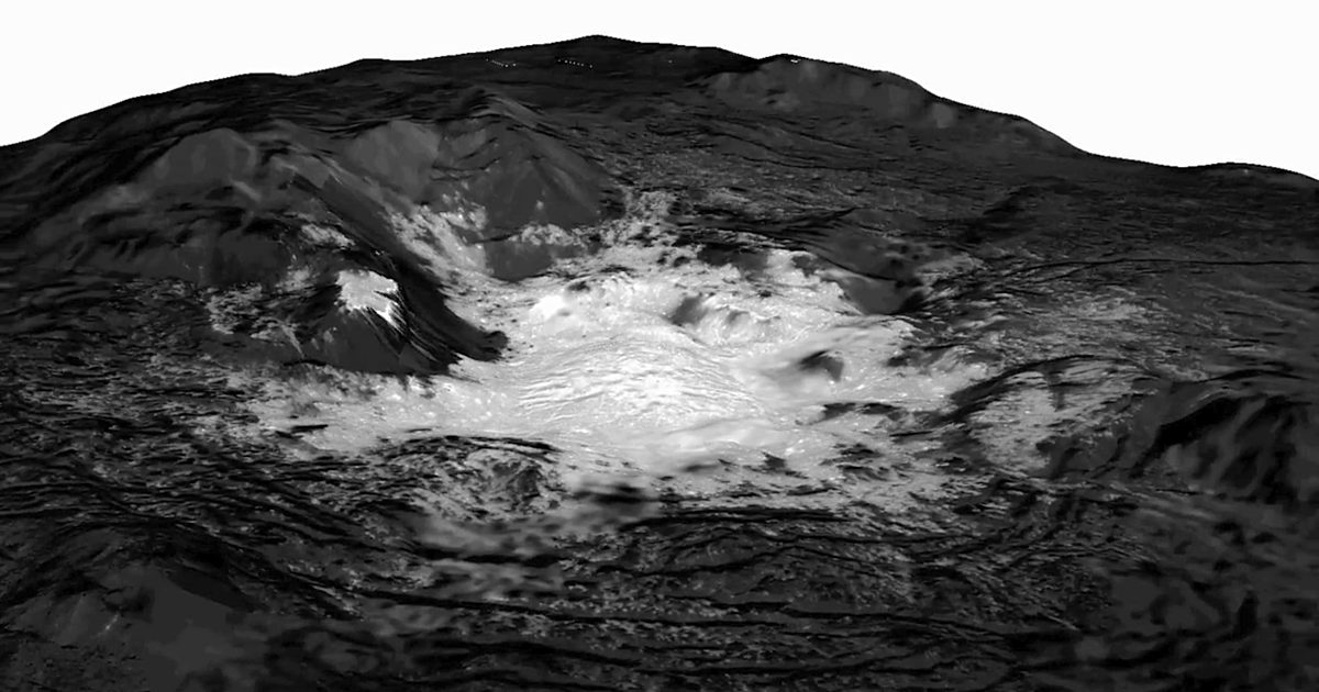 Cerealia Facula (perspective view) | The Planetary Society