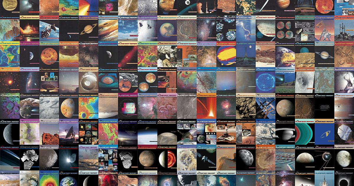 All the covers of The Planetary Report,… | The Planetary Society