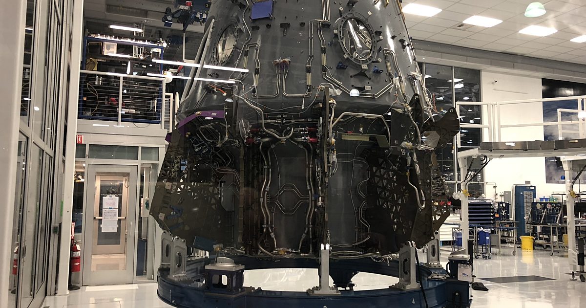 Crew Dragon capsule under construction | The Planetary Society