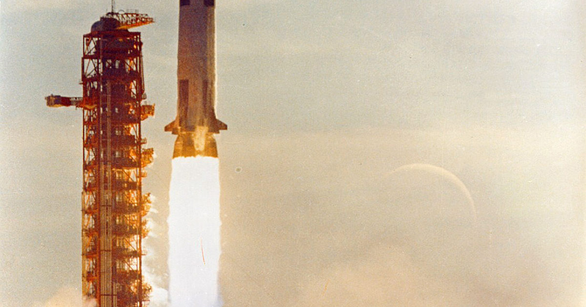Liftoff of Apollo 8 | The Planetary Society