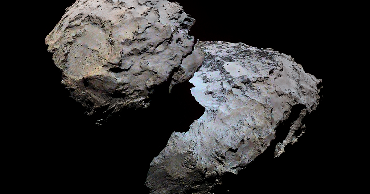 Portrait of comet Churyumov-Gerasimenko in… | The Planetary Society