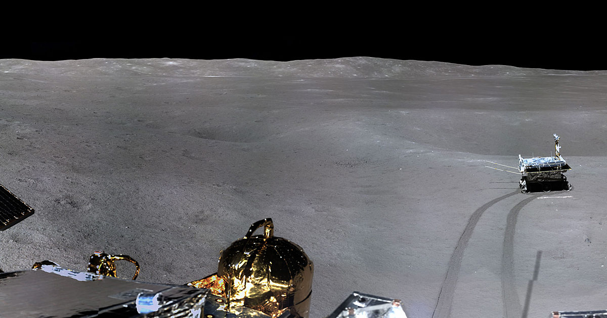Chang’e-4’s first complete panorama | The Planetary Society Chang’e-4’s first complete panorama | The Planetary Society