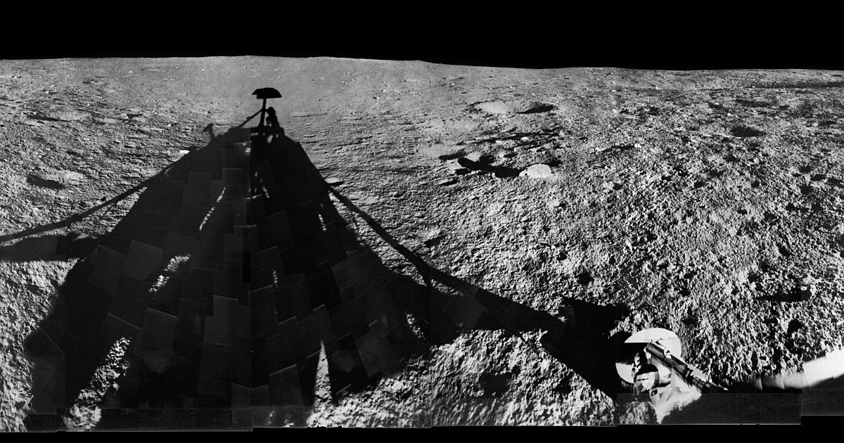Reconstructed Surveyor 1 panorama | The Planetary Society