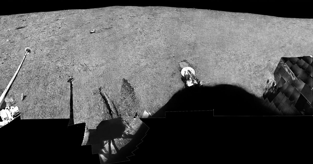 Surveyor 3 panorama | The Planetary Society
