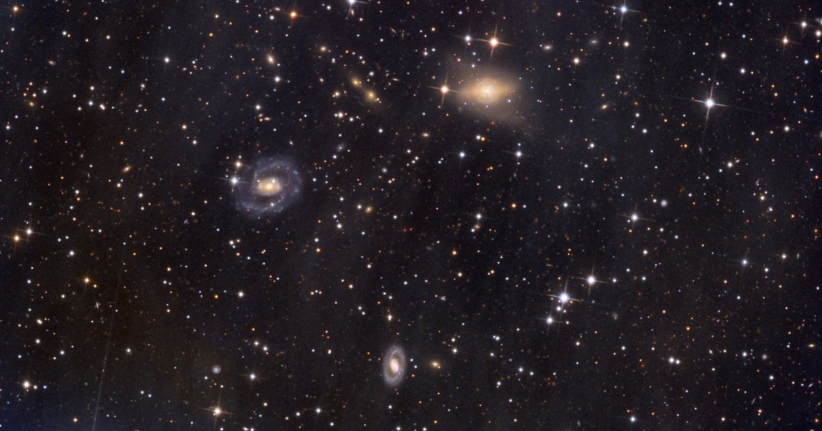 NGC 1497 and nearby galaxies | The Planetary Society