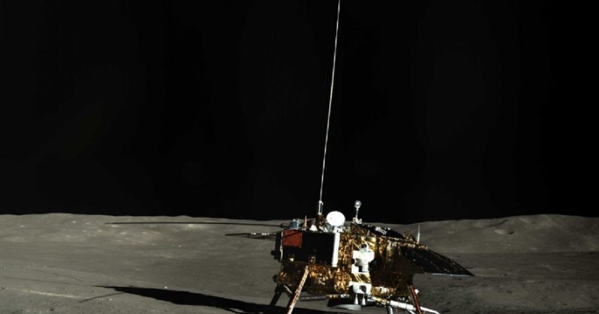 Chang'e-4 lander from Yutu-2 | The Planetary Society