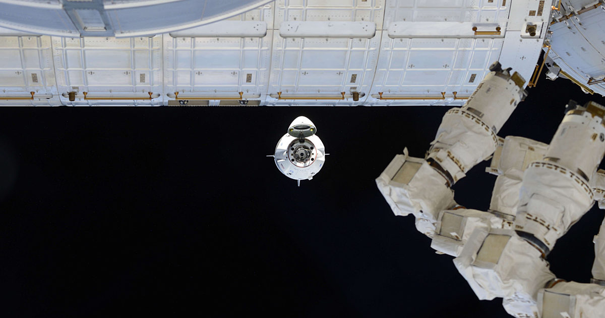 Crew Dragon approach 1 | The Planetary Society