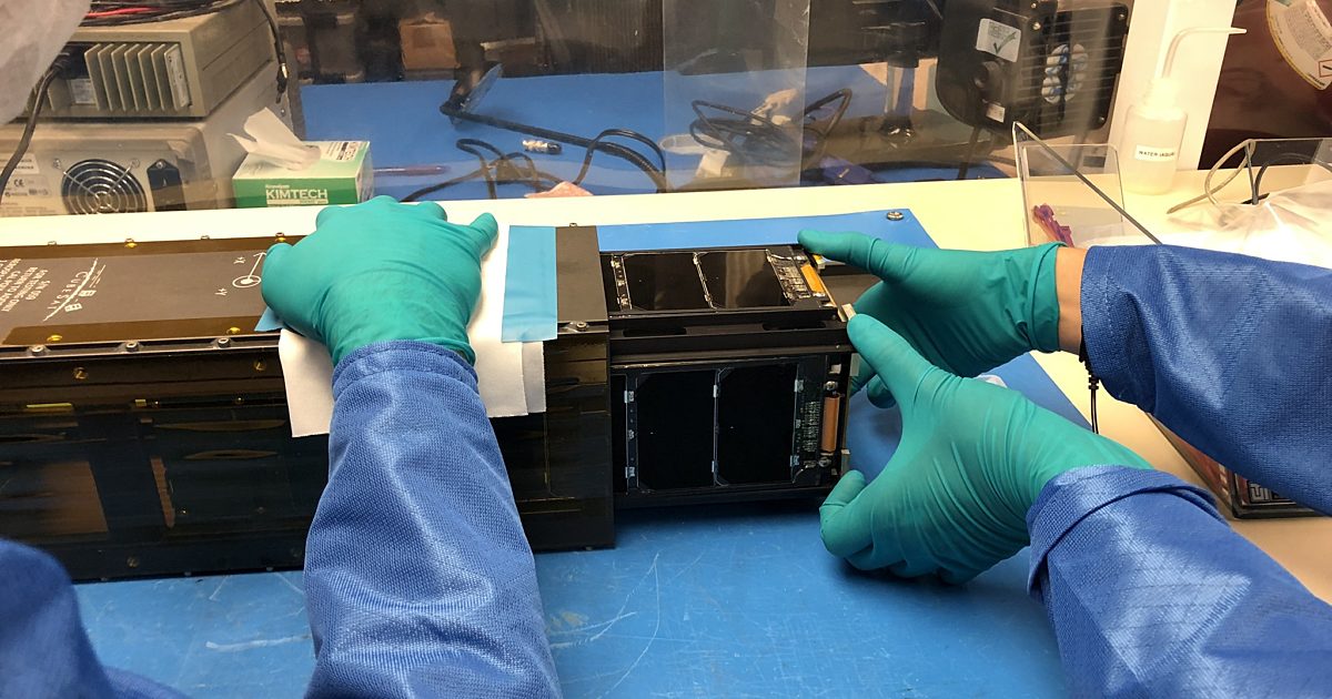 A Last Visit With LightSail 2 at the Cubesat… | The Planetary Society