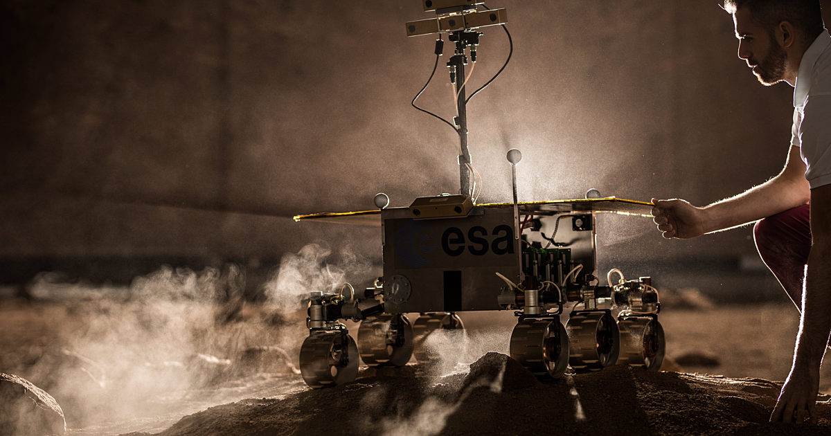 Model of ExoMars Rover at ESA's Rover… | The Planetary Society