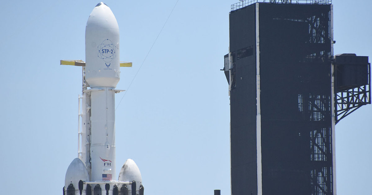 STP-2 with LightSail 2 on the pad, payload… | The Planetary Society