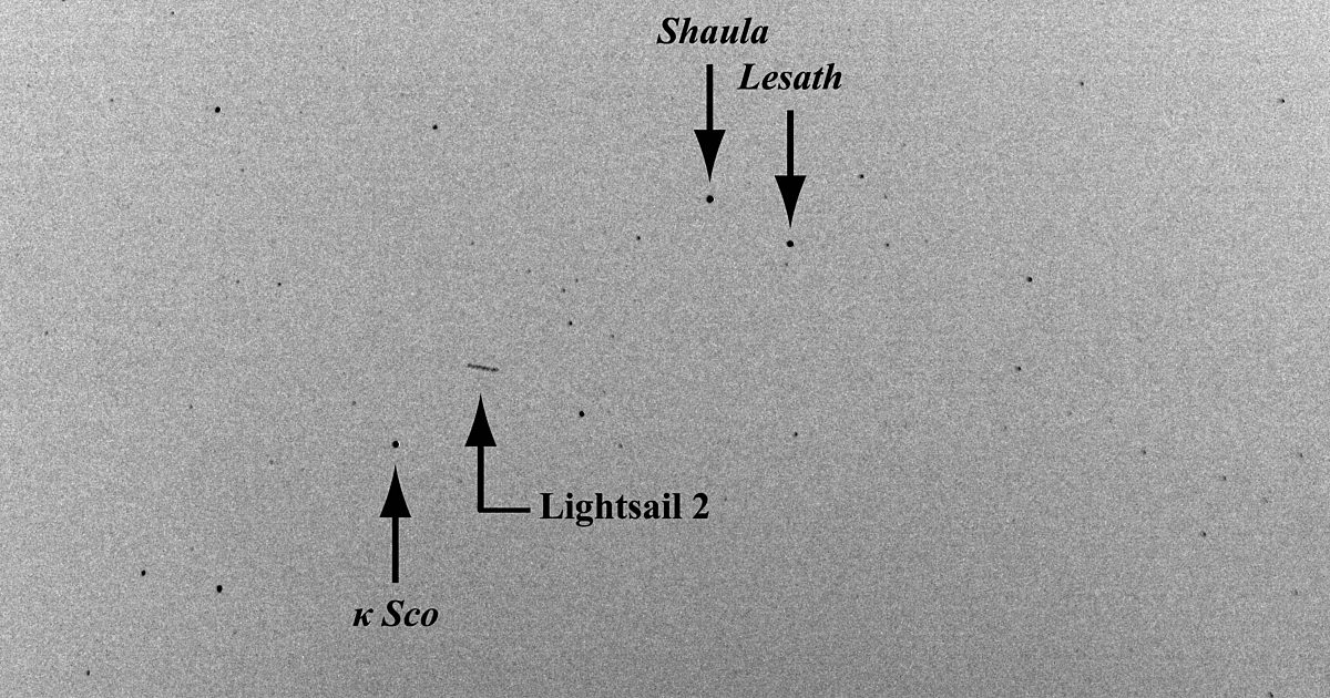 LightSail 2 Marks 1 Month of Solar Sailing | The Planetary Society