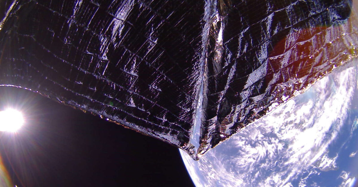 LightSail 2 over the Caribbean (Camera 1,… | The Planetary Society