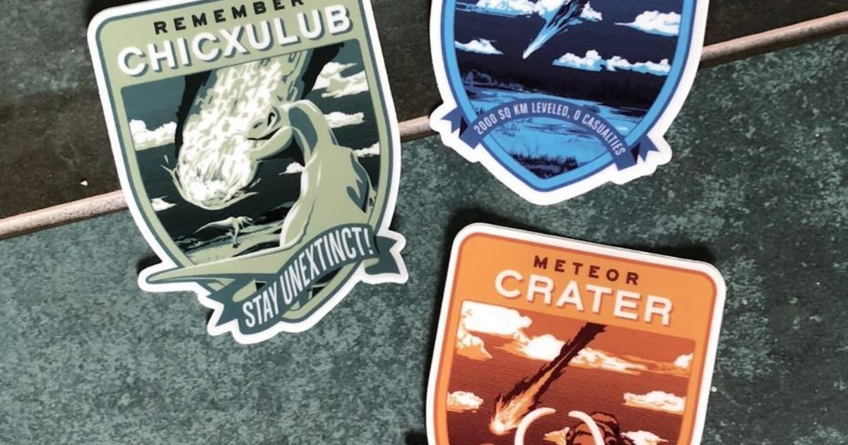 Kick Asteroid Stickers | The Planetary Society