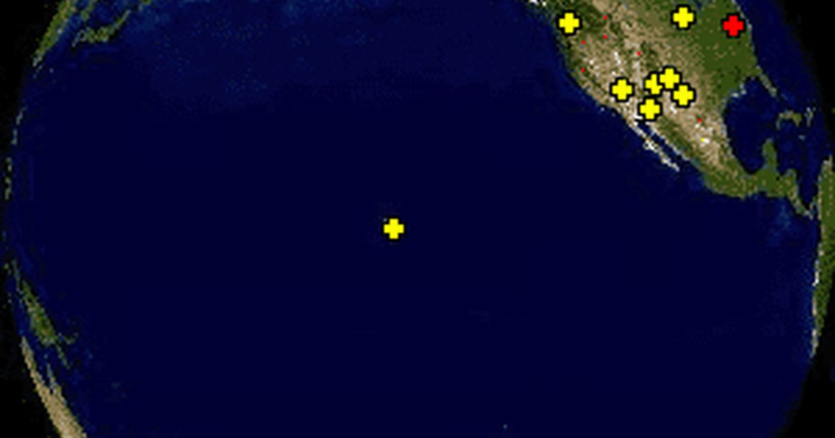 The night side of the Earth at 10:18 UTC on… | The Planetary Society