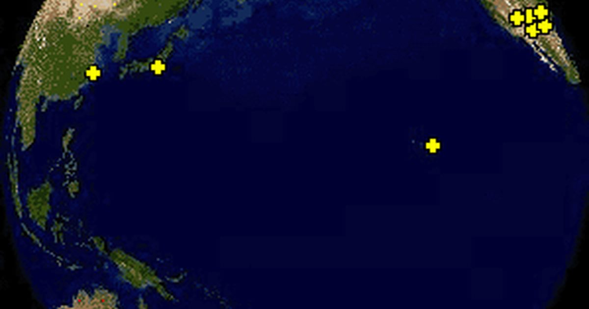 The night side of the Earth at 12:30 UTC on… | The Planetary Society