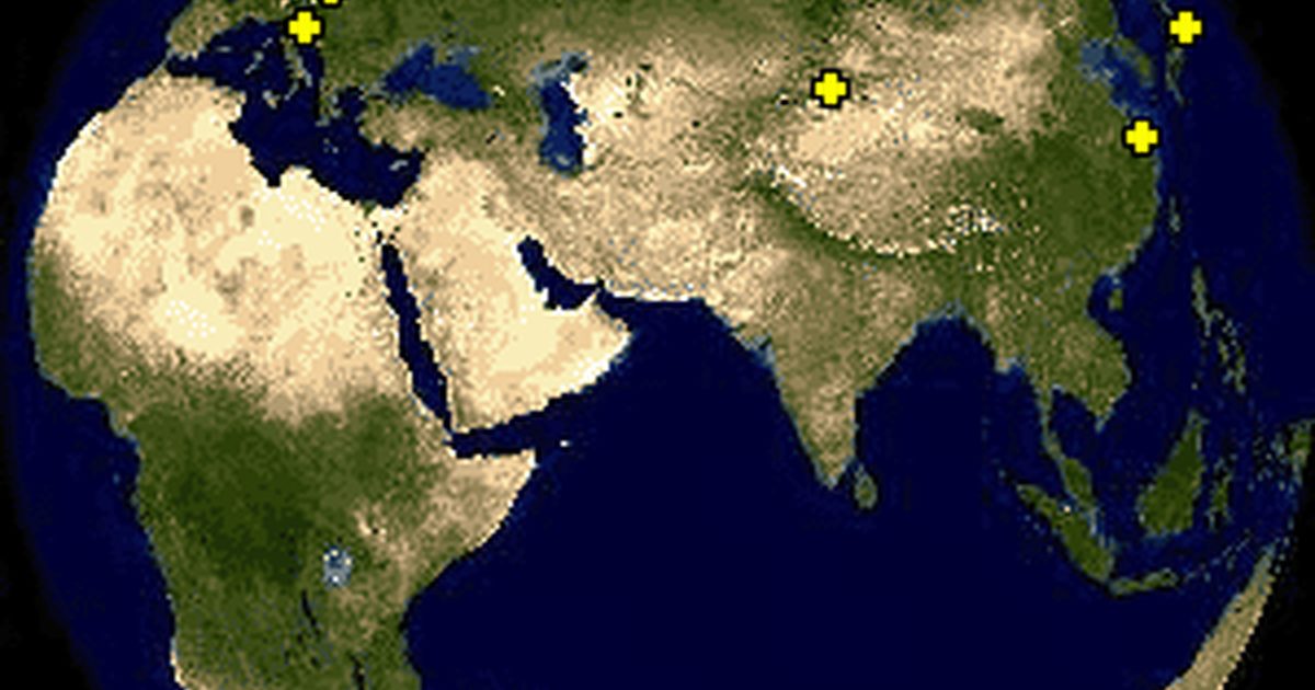 The night side of the Earth at 20:00 UTC on… | The Planetary Society