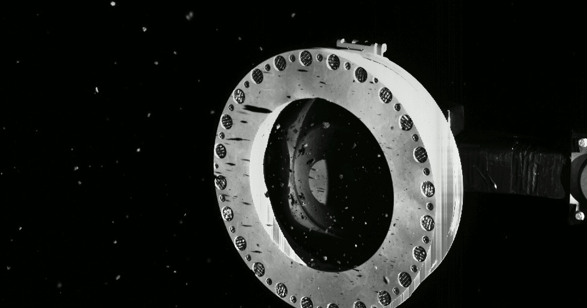 Bits of Bennu Float from OSIRIS-REx's Sample… | The Planetary Society