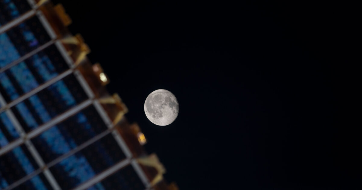 The Moon from the International Space Station | The Planetary Society