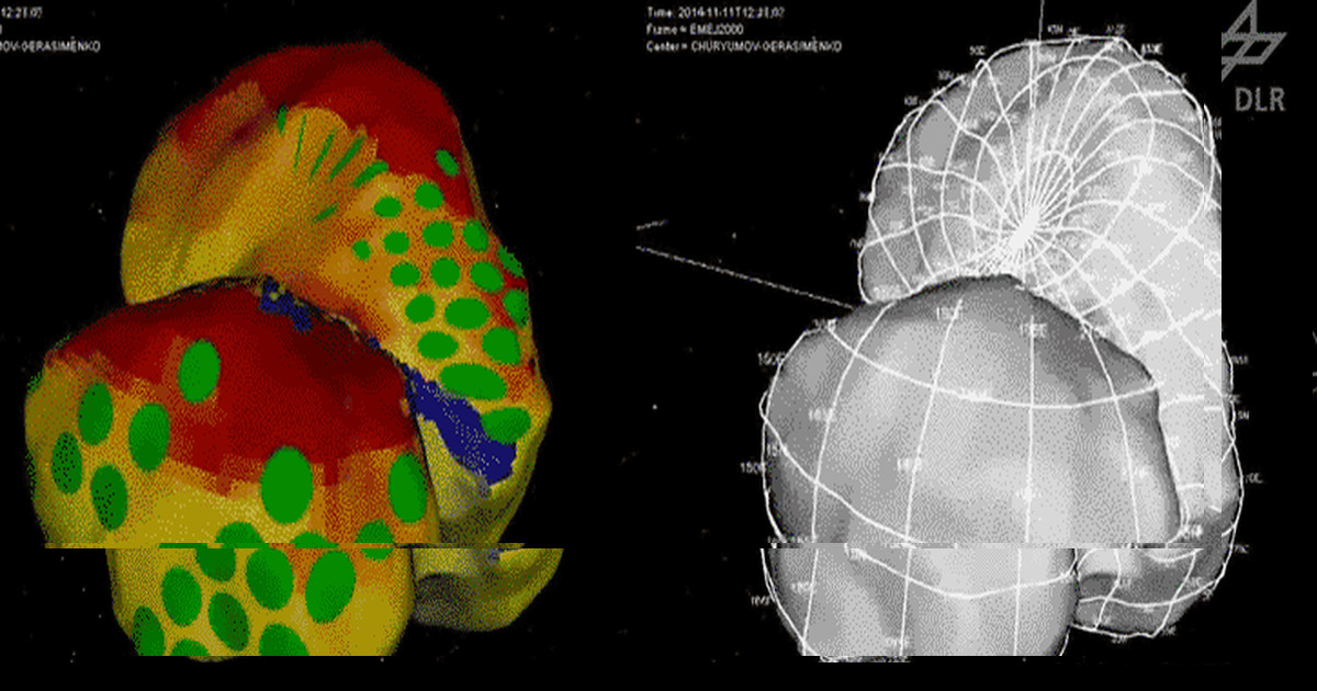 Geography and sunlight on comet… | The Planetary Society