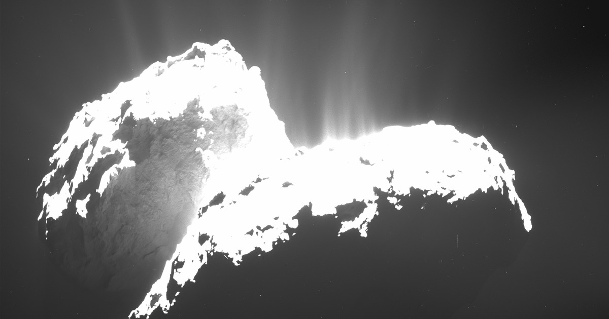 Rotating comet's jets | The Planetary Society