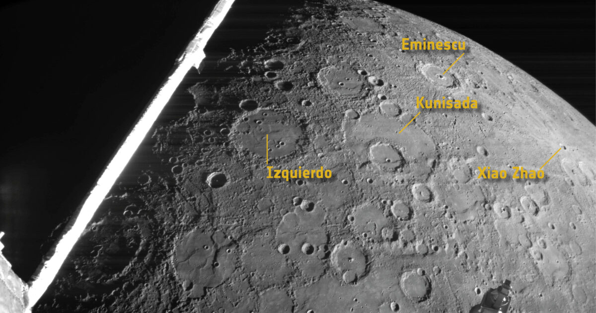 BepiColombo's 2nd Mercury flyby (annotated) | The Planetary Society