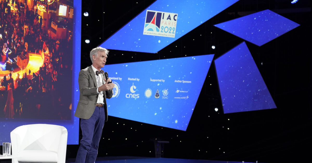 Bill Nye at IAC 2022 | The Planetary Society