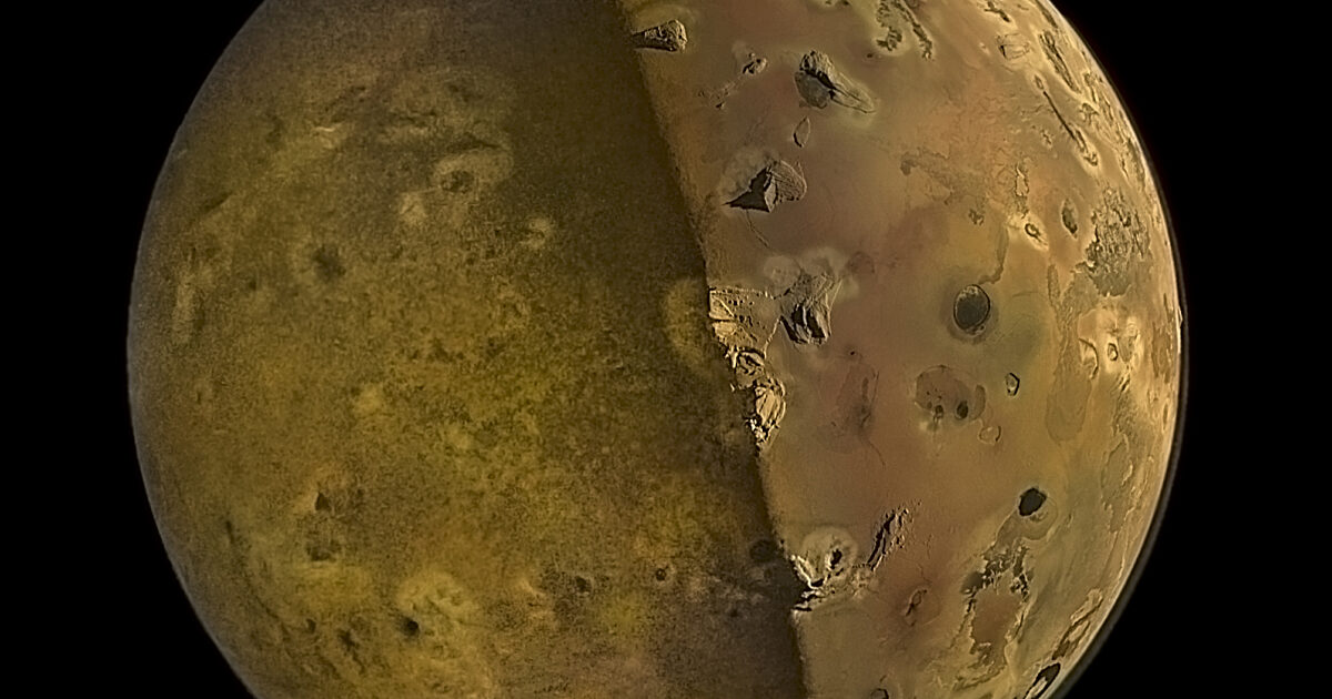 Io day and night sides | The Planetary Society