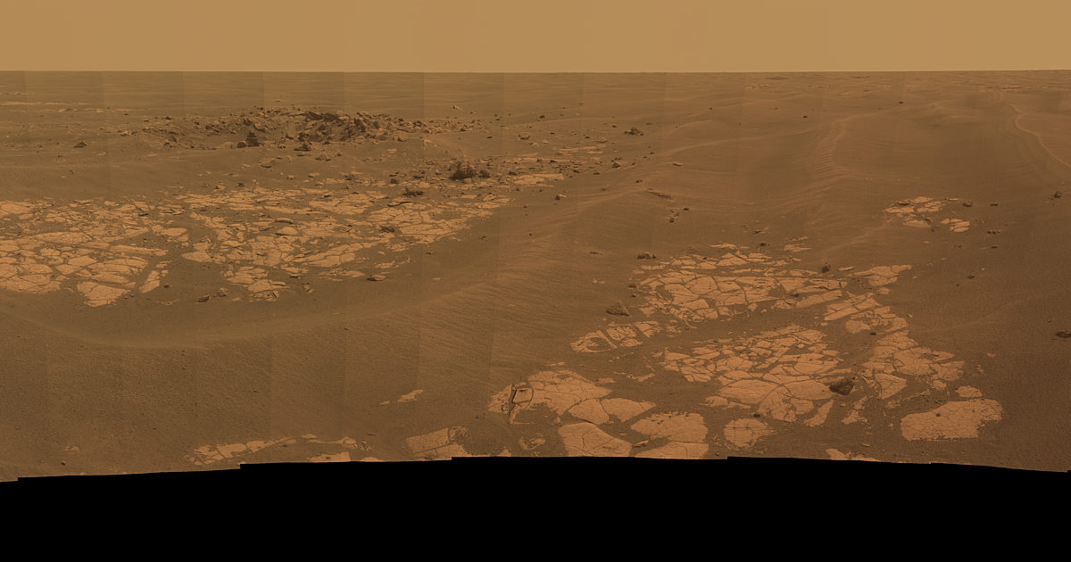 Opportunity "Resolution" Panorama, sols… | The Planetary Society