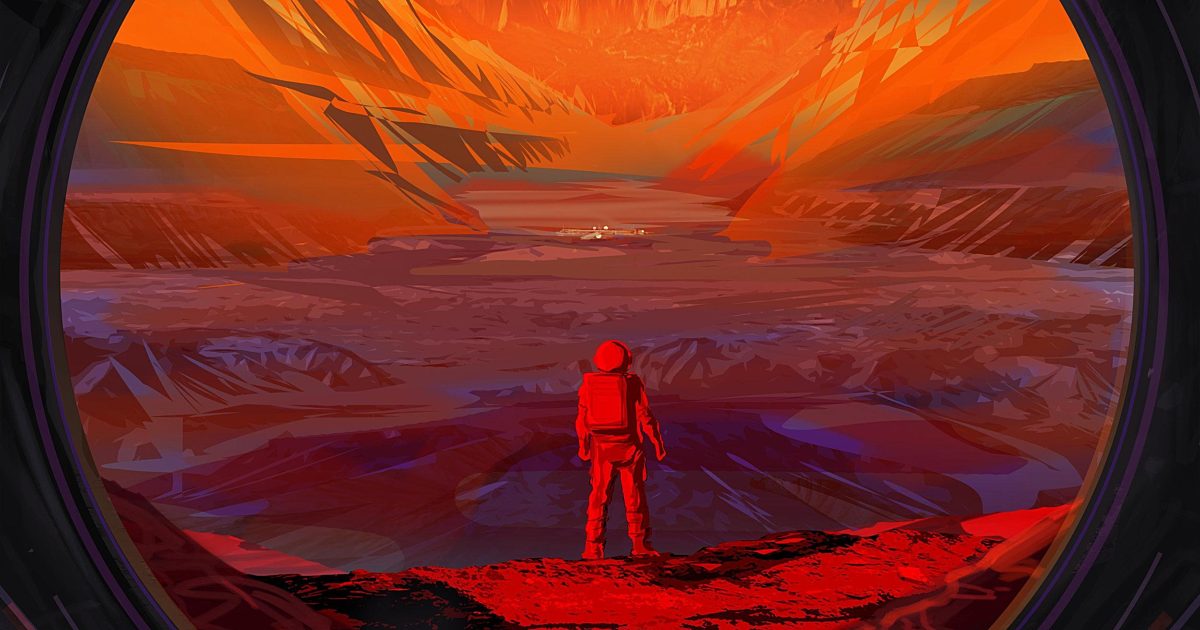 Mars astronaut illustration | The Planetary Society