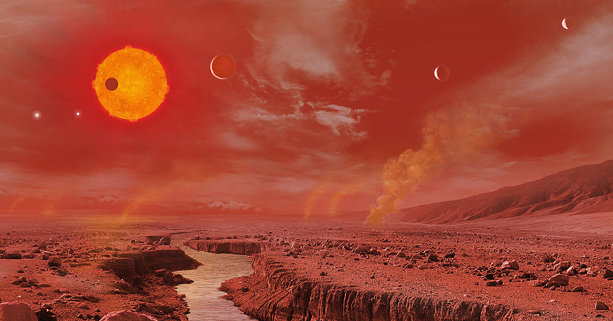 TRAPPIST-1 from the surface | The Planetary Society