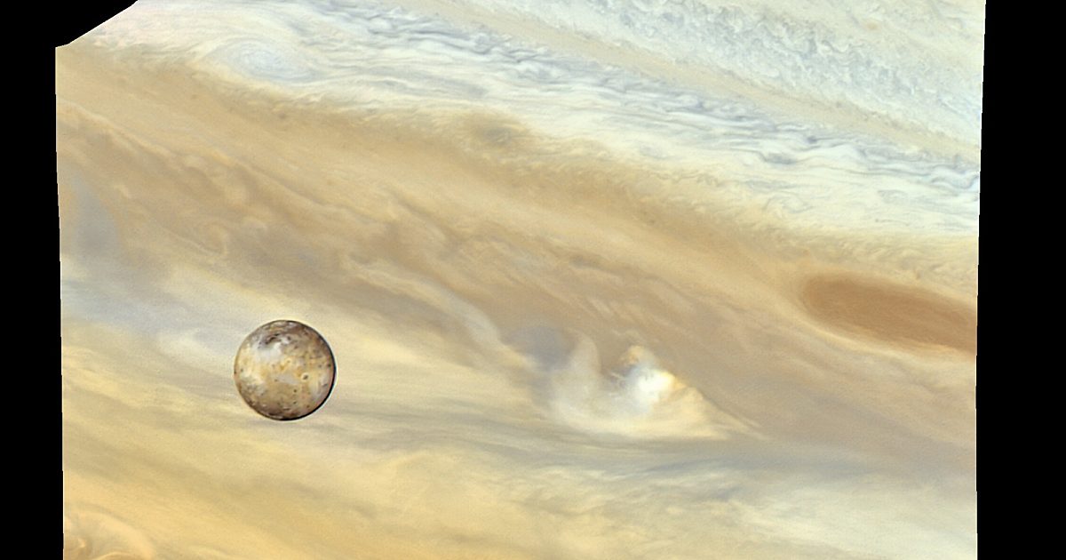 Io transiting Jupiter's equatorial zone | The Planetary Society