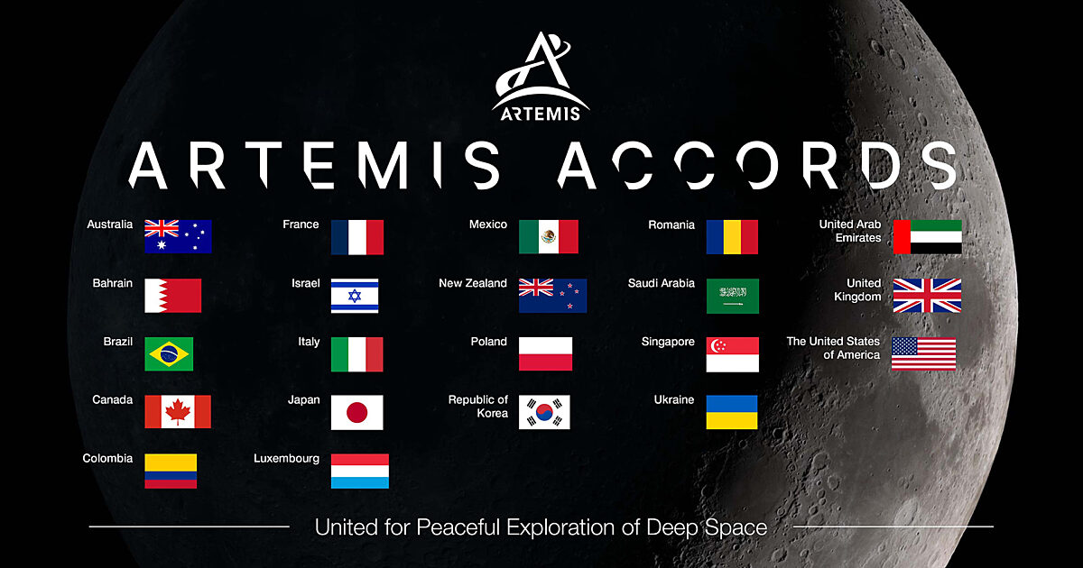 Artemis Accords nations | The Planetary Society Artemis Accords nations | The Planetary Society