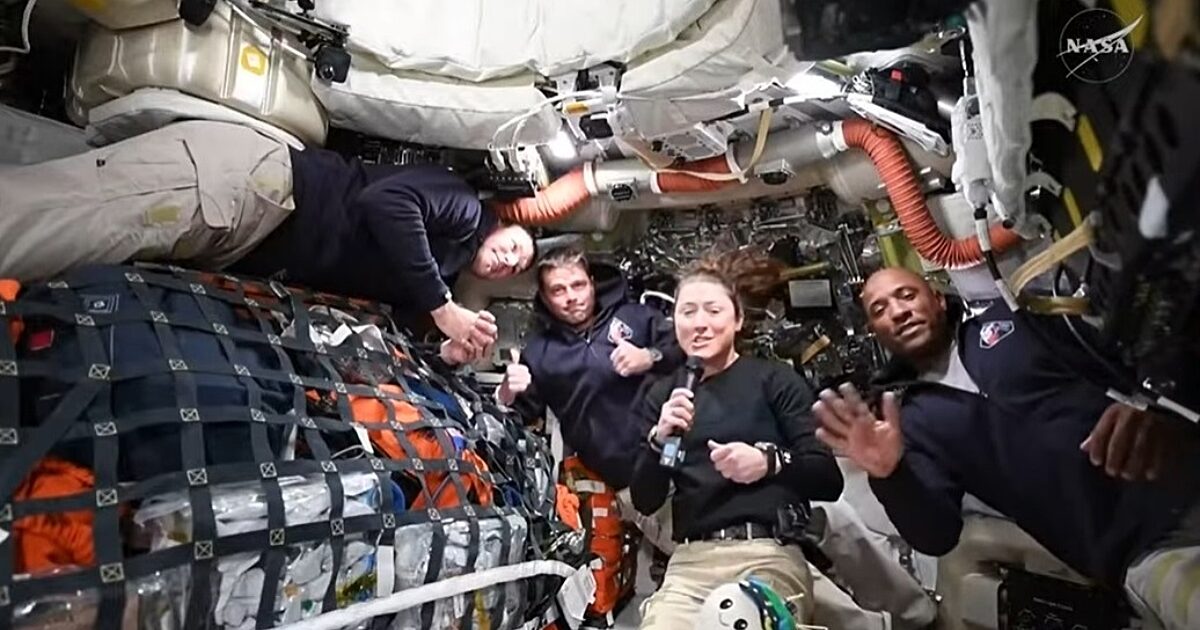 The Artemis II crew inside Orion | The Planetary Society
