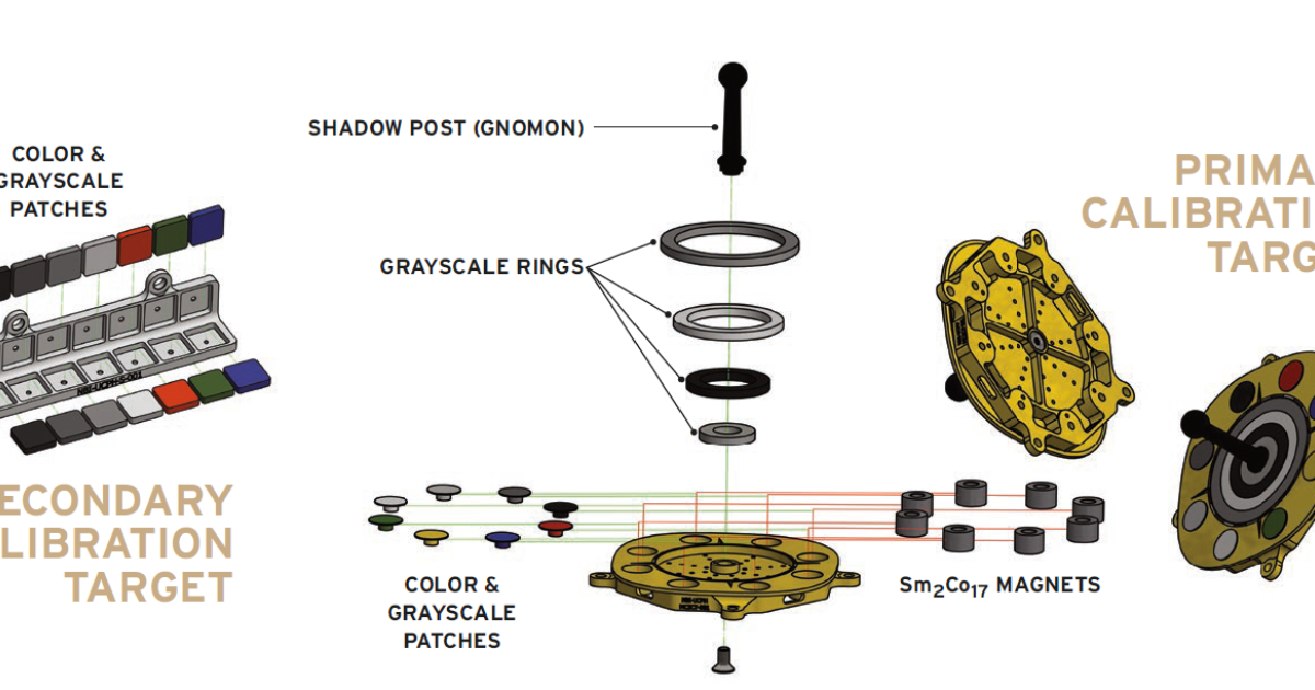 Perseverance Rover Calibration Targets Diagram | The Planetary Society