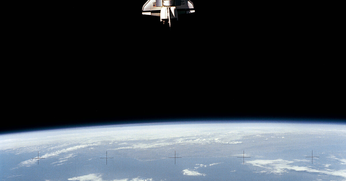 Space Shuttle Challenger in Orbit | The Planetary Society
