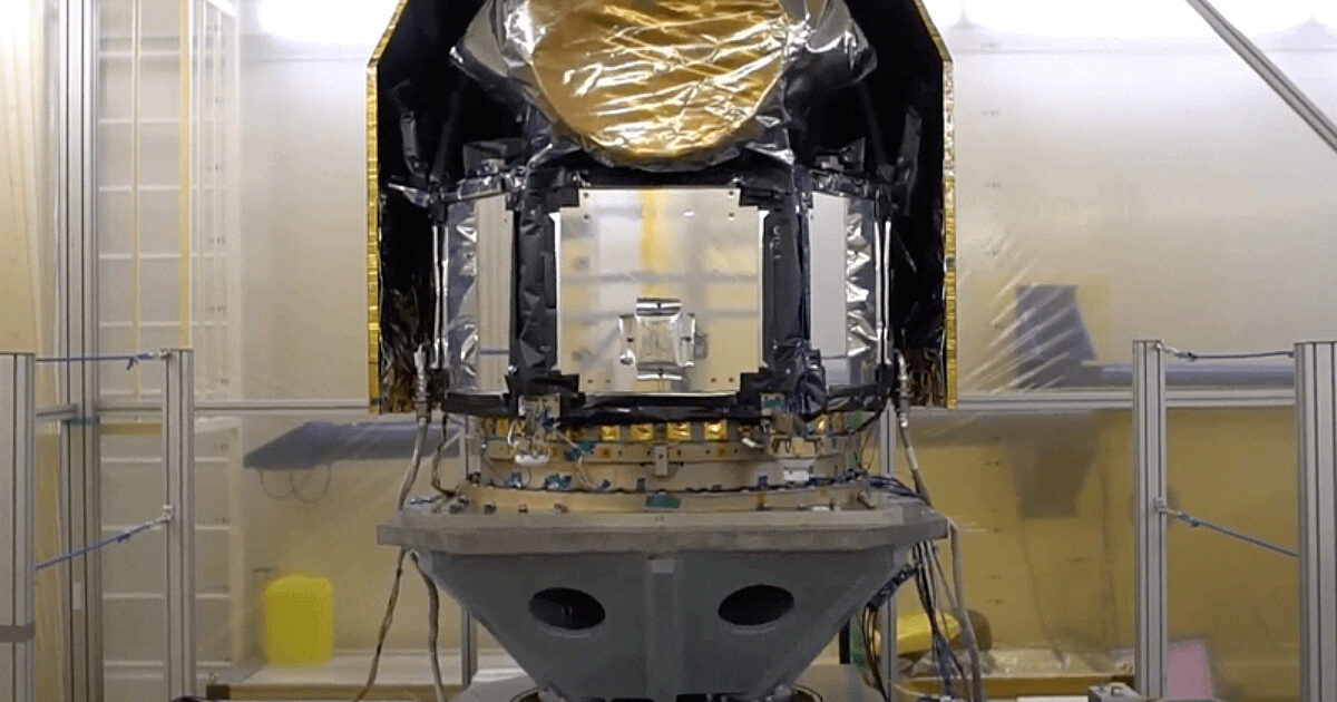 CHEOPS shaker test | The Planetary Society