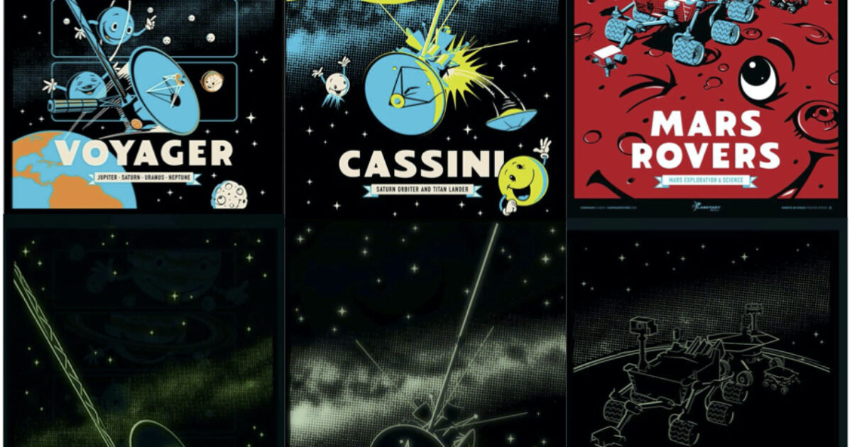 Chop Shop poster set | The Planetary Society