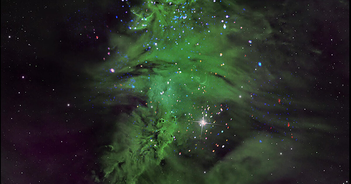 NGC 2264 (The Christmas Tree Cluster) | The Planetary Society