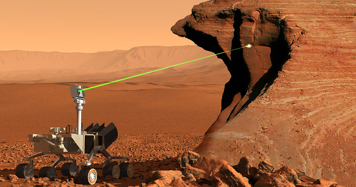 Curiosity's ChemCam in action | The Planetary Society