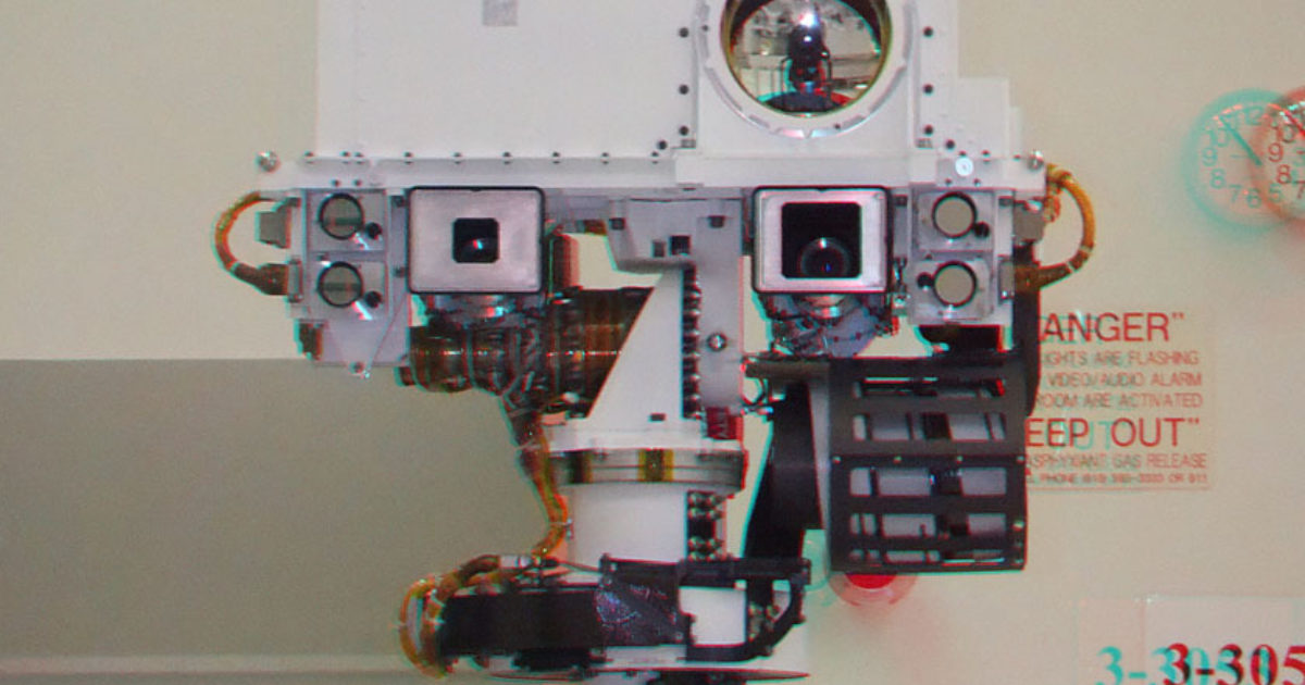 Curiosity's face in 3D | The Planetary Society