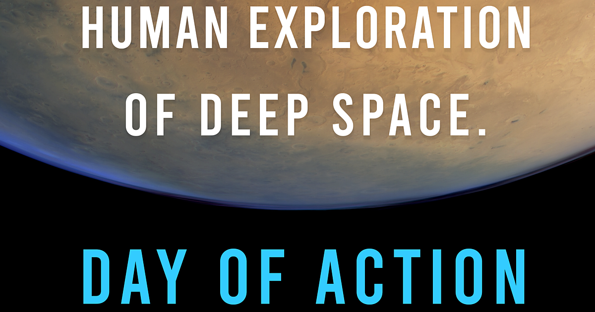 Day of Action 2021 - Human Exploration | The Planetary Society
