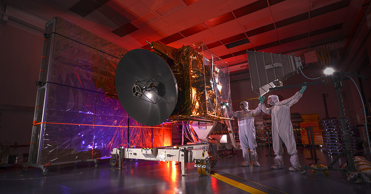 Hope Probe EMI Testing | The Planetary Society