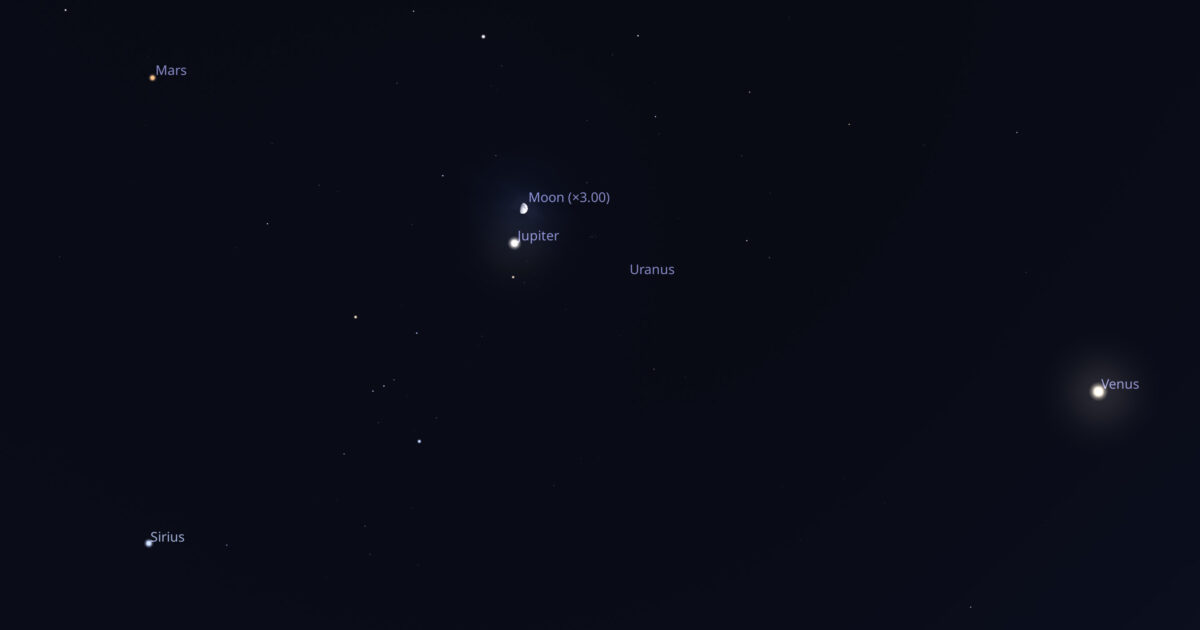 Feb. 6, 2025 night sky snapshot | The Planetary Society