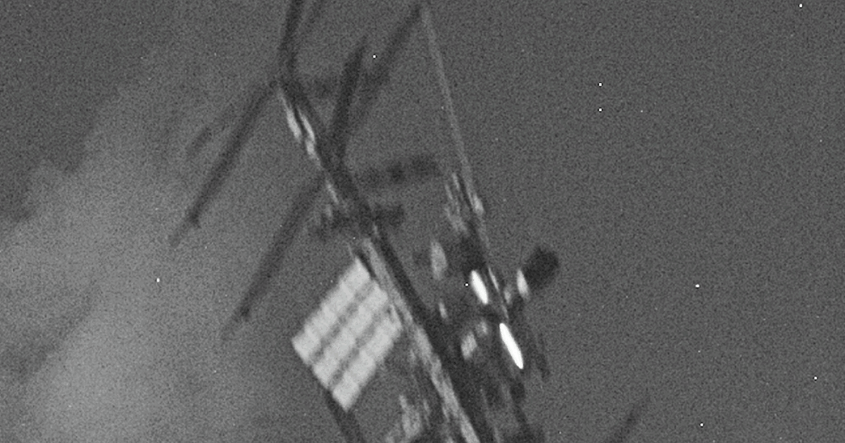 Spotting the ISS from orbit | The Planetary Society