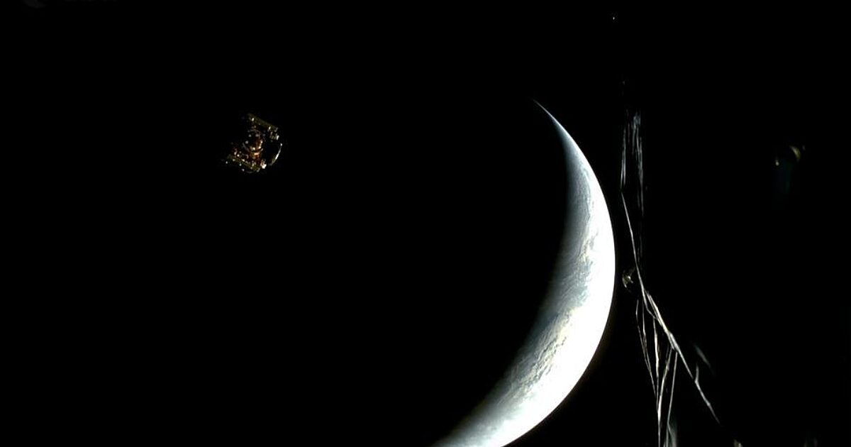 Hera separates over Earth | The Planetary Society