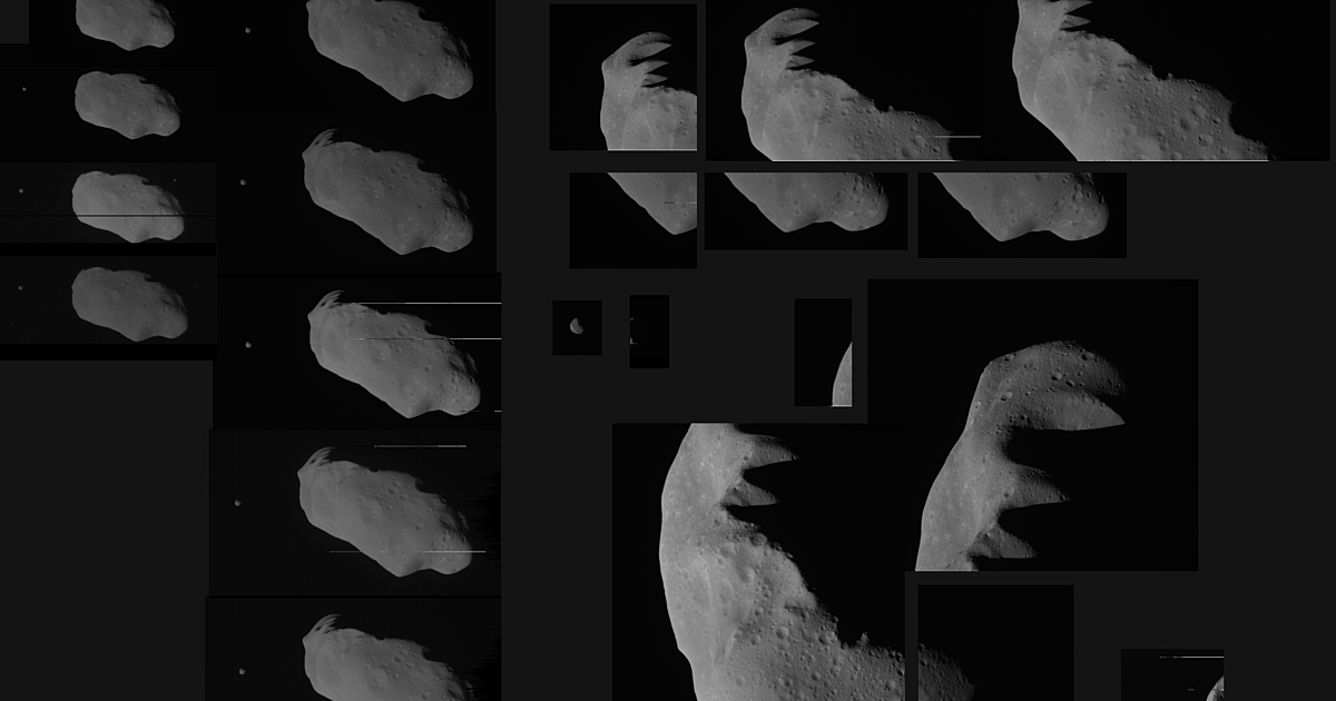Galileo's complete Ida and Dactyl image… | The Planetary Society