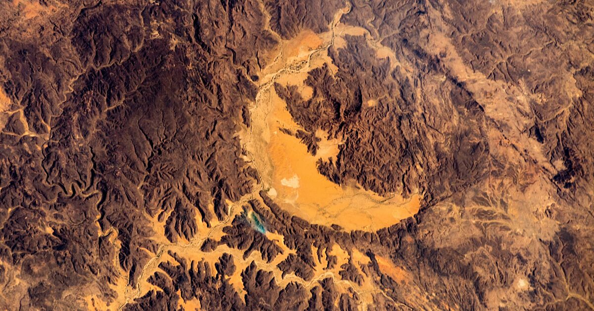 Impact Crater from the ISS | The Planetary Society